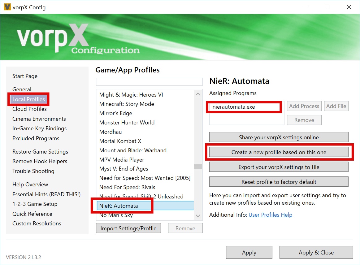 【中級者向け】vorpX PCゲームのVR化なら知っておきたい - VRゲームクエスト